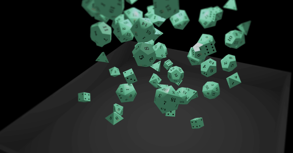 heckadecimal | 3D Dice Simulator